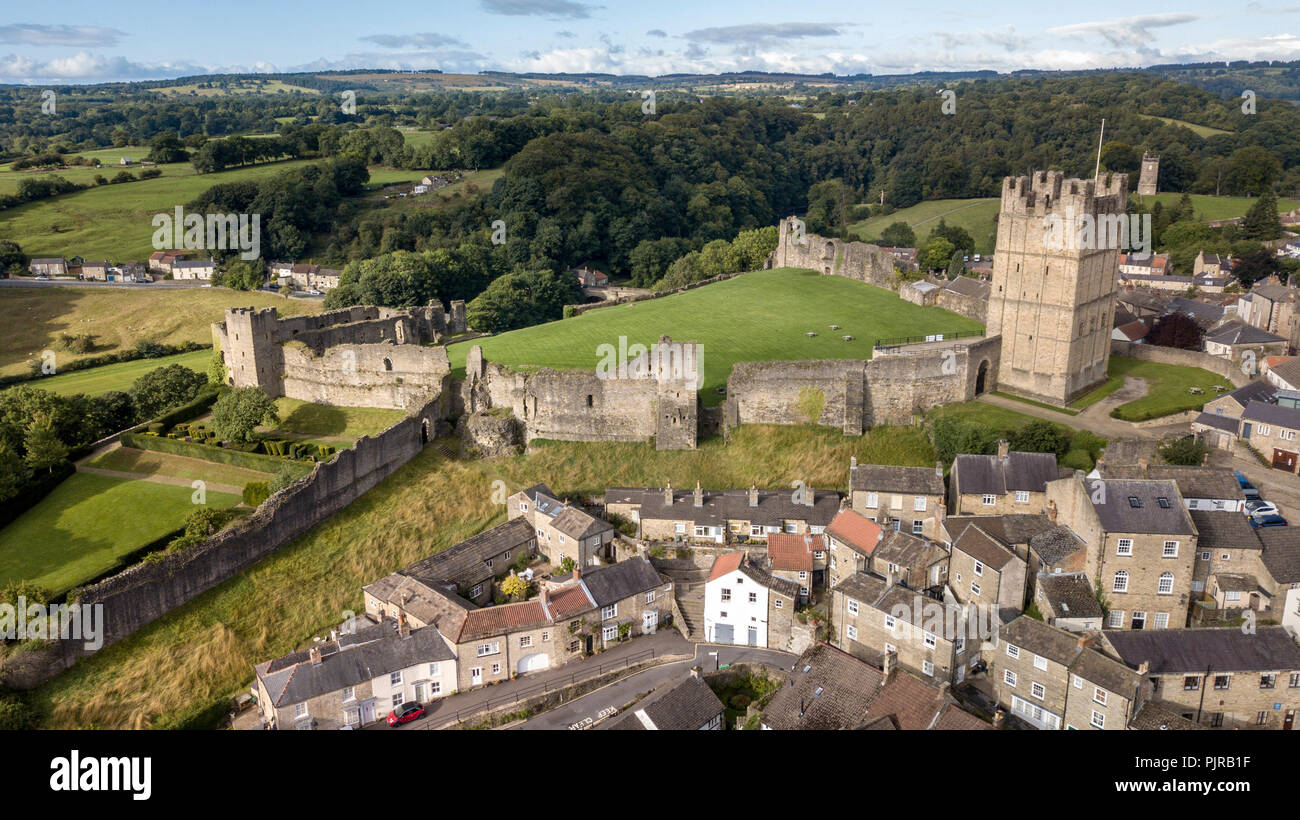 Richmond Castle, Richmond, Yorkshire Stock Photo - Alamy