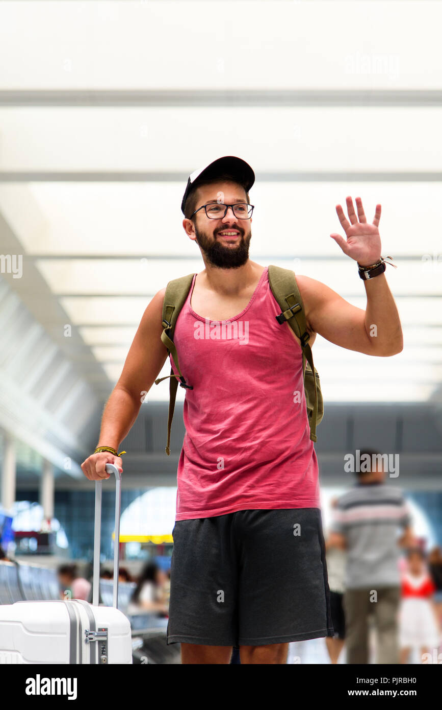 Meet at train station hi-res stock photography and images - Alamy