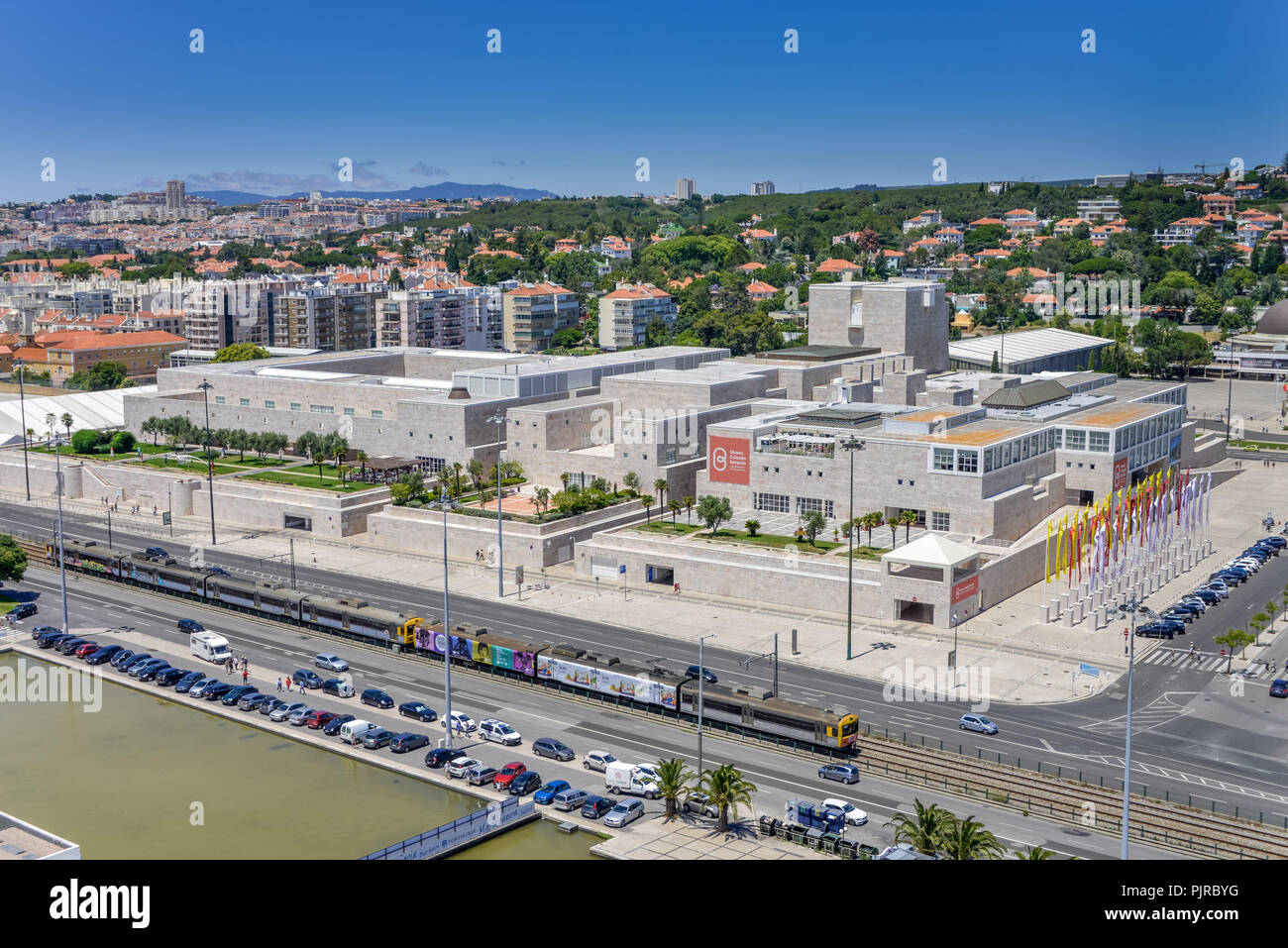 Art museum of Museu Colecao Berardo, Belem, Lisbon, Portugal ...