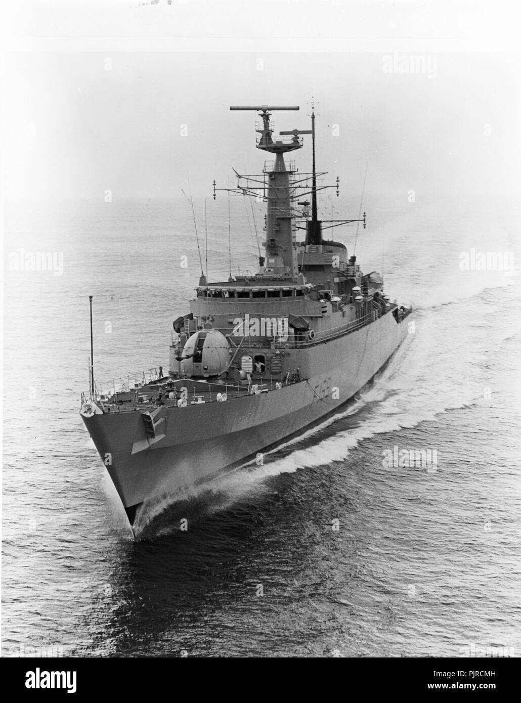 AJAXNETPHOTO. 1970S. ENGLISH CHANNEL. - NEW FRIGATE HMS AMAZON ON ...