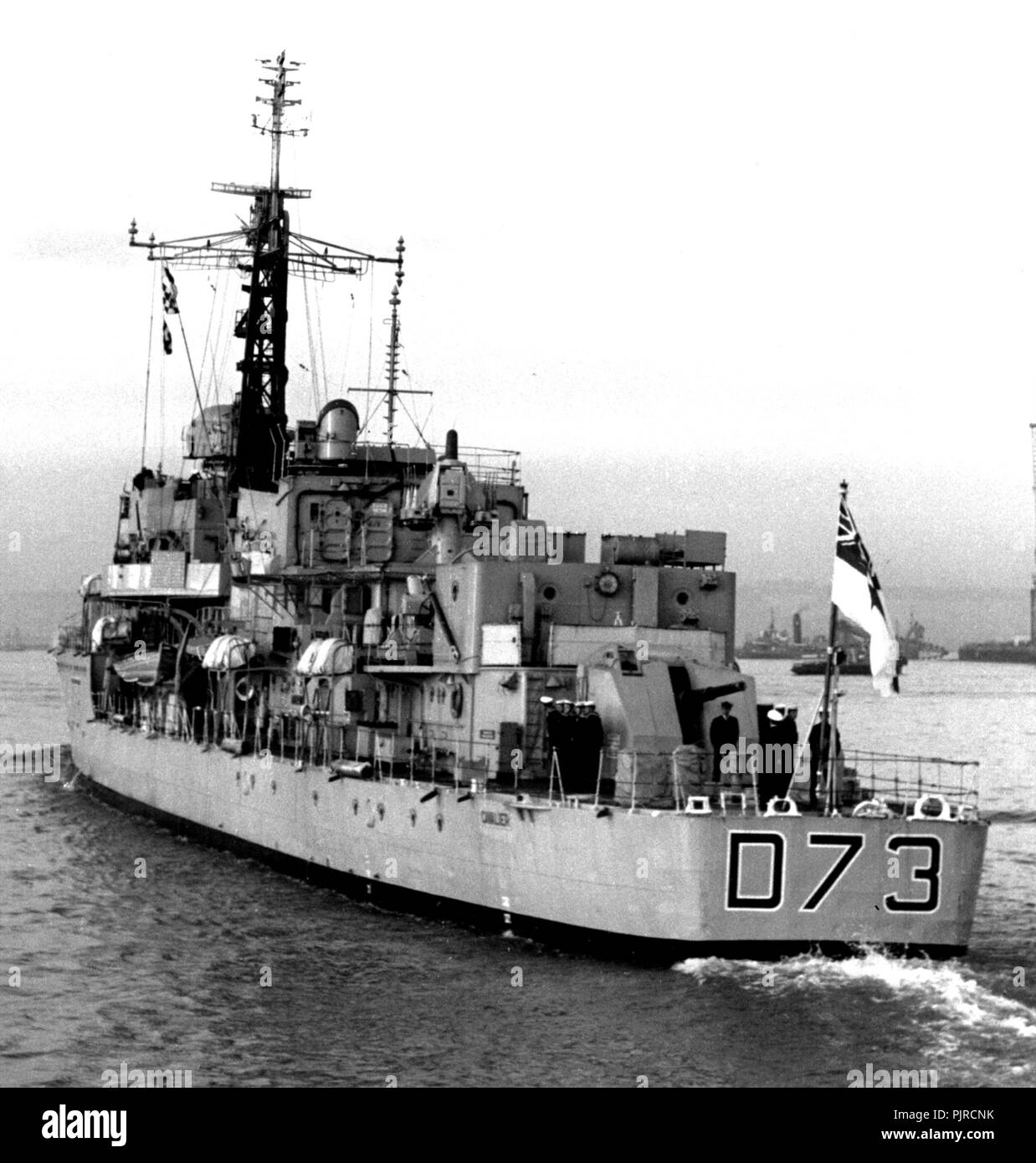 AJAXNETPHOTO. 1970S. PORTSMOUTH, ENGLAND. - FASTEST DESTROYER - HMS ...