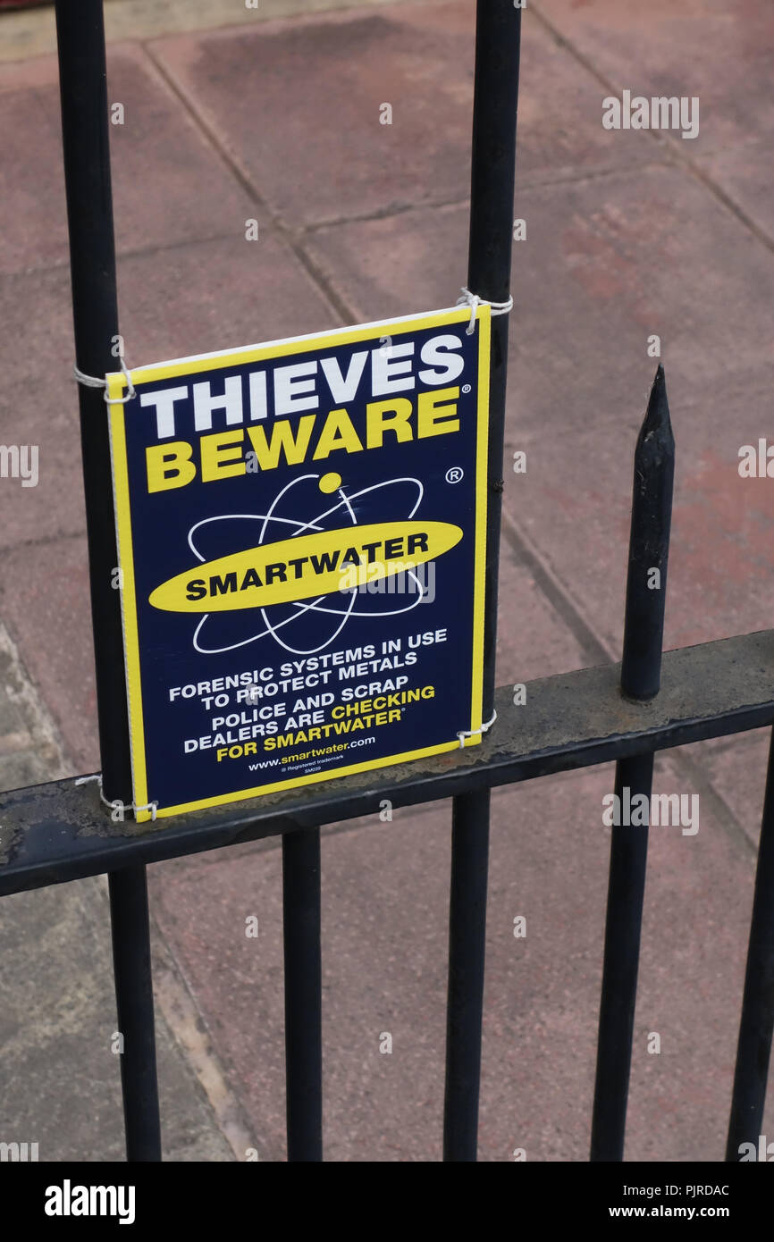 Smartwater sign hi-res stock photography and images - Alamy