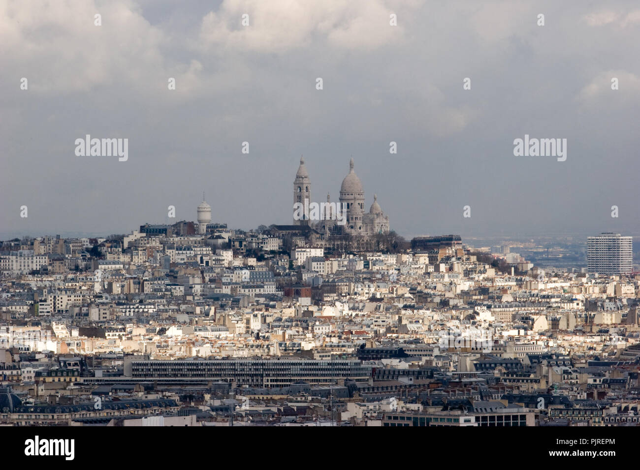 paris main landmarks Stock Photo - Alamy