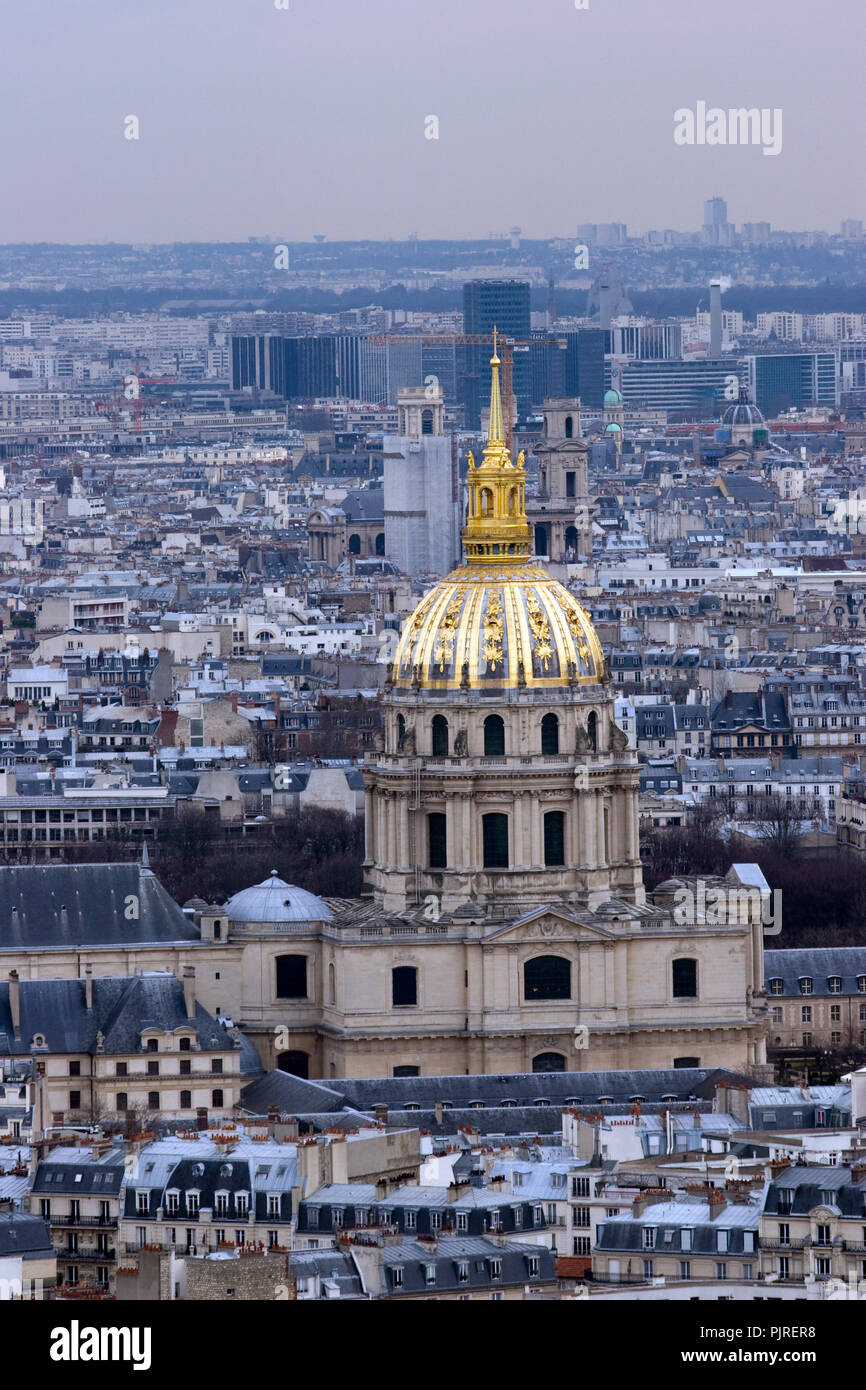 paris main landmarks Stock Photo - Alamy