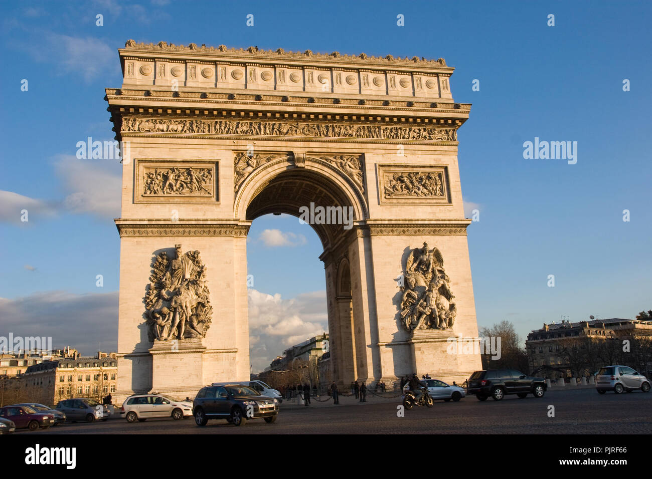 paris main landmarks Stock Photo - Alamy