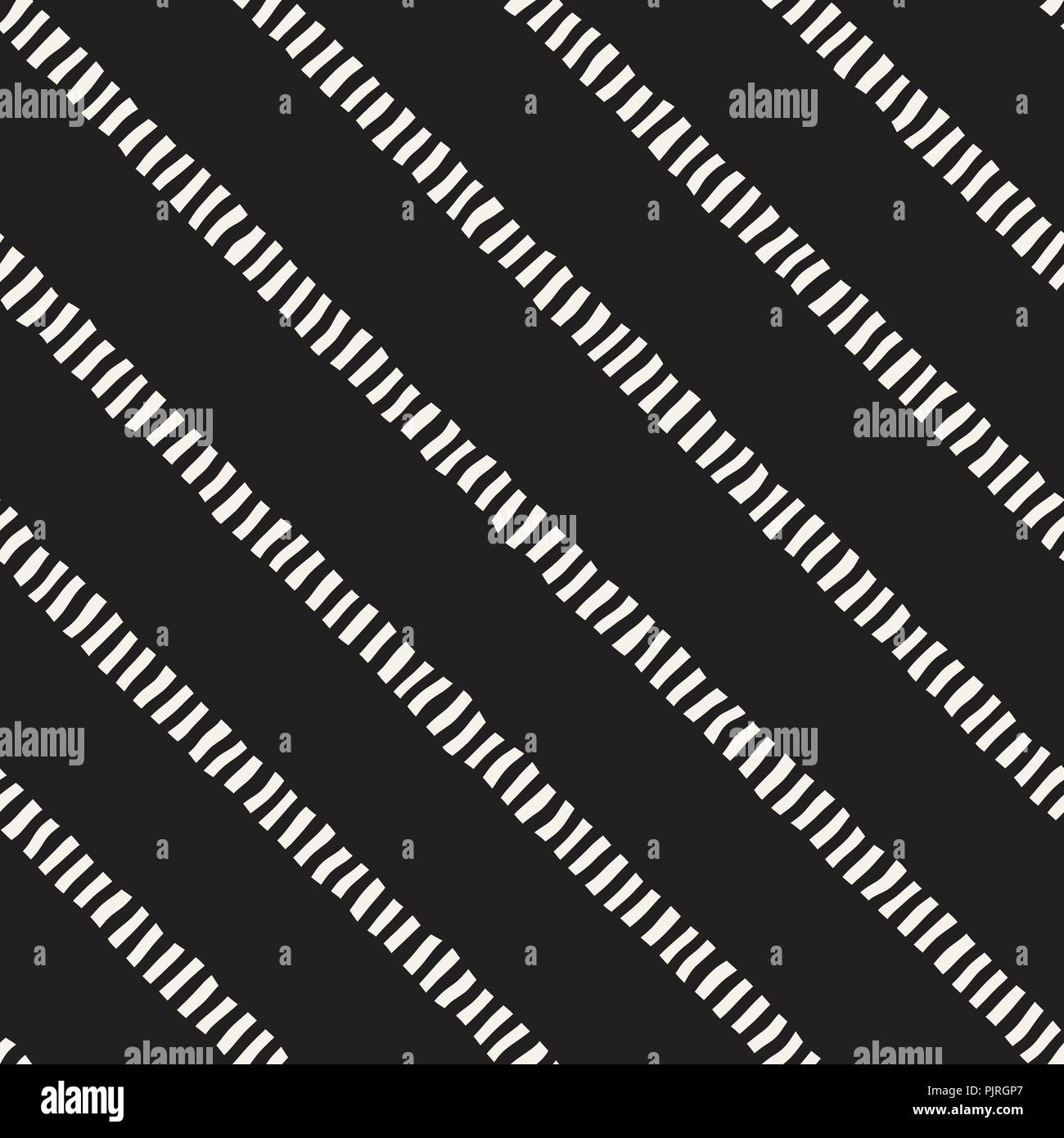 Hand drawn lines seamless pattern. Abstract geometric tiling background ...