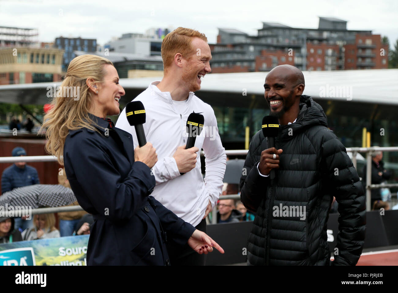 Sir mo farah gateshead hi-res stock photography and images - Alamy