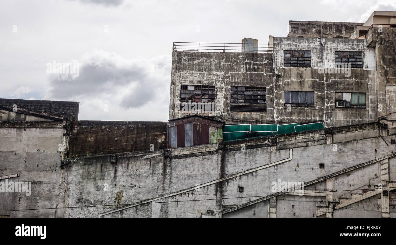 Old building at Intramuros district in Manila, Philippines Stock Photo ...