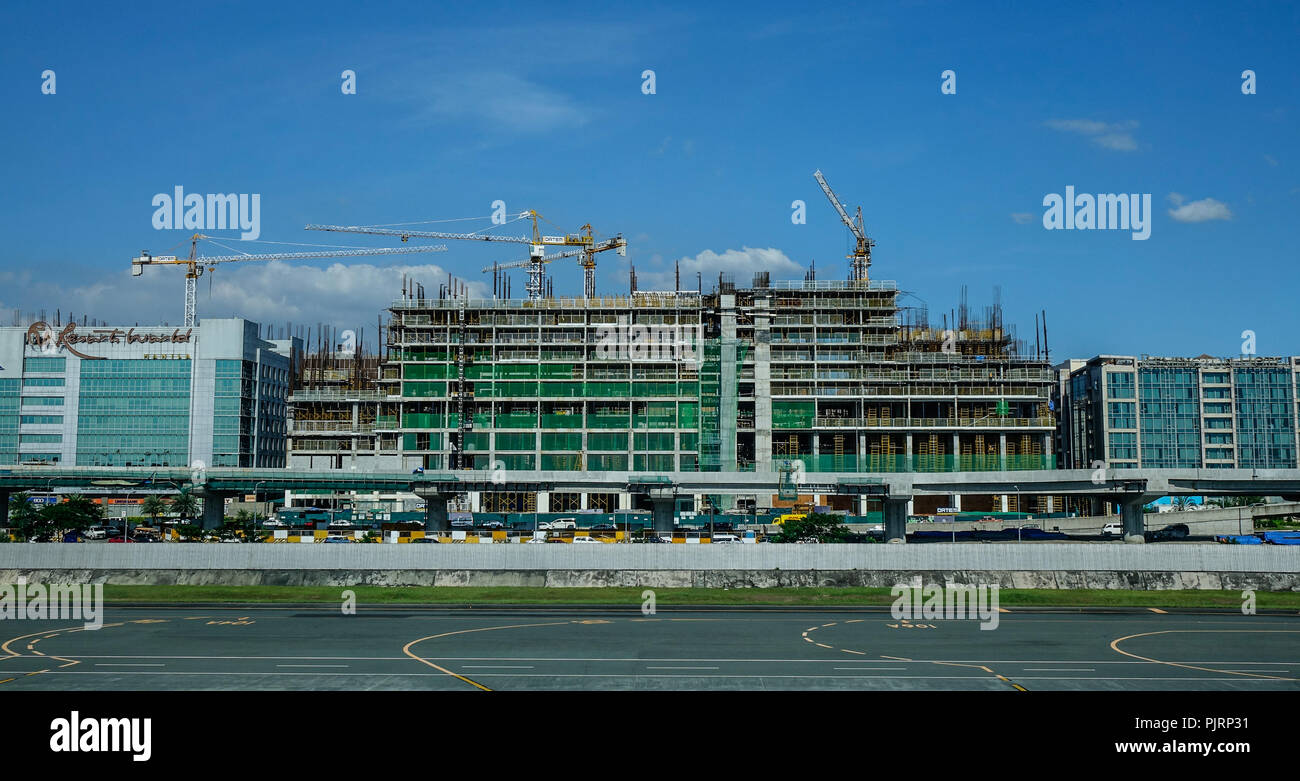 Manila, Philippines - Oct 4, 2016. Modern buildings in Manila ...