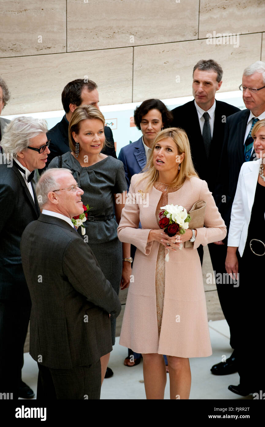 Official opening of the M Museum in Leuven by Princess Maxima and ...