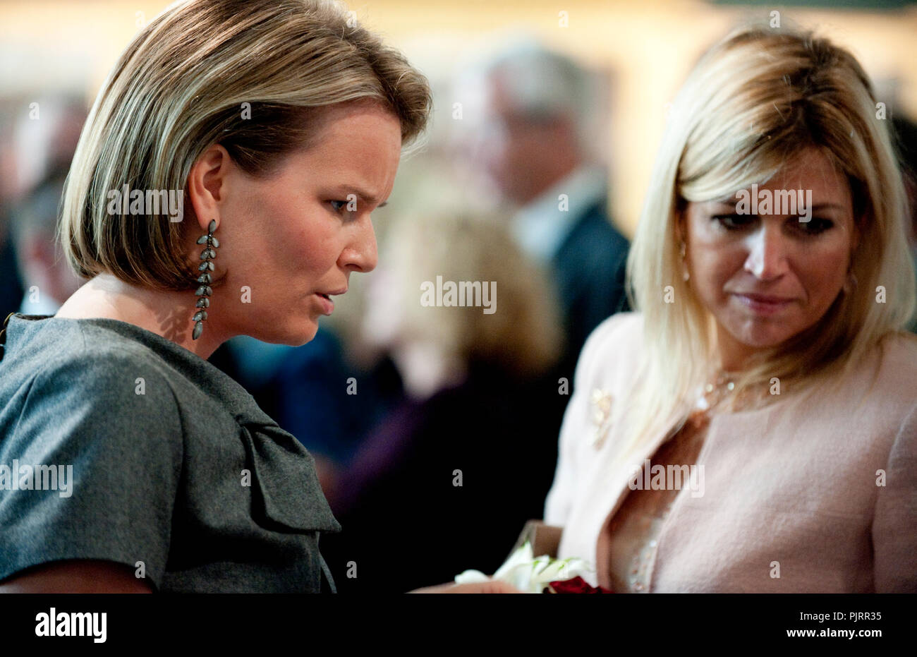 Official opening of the M Museum in Leuven by Princess Maxima and ...