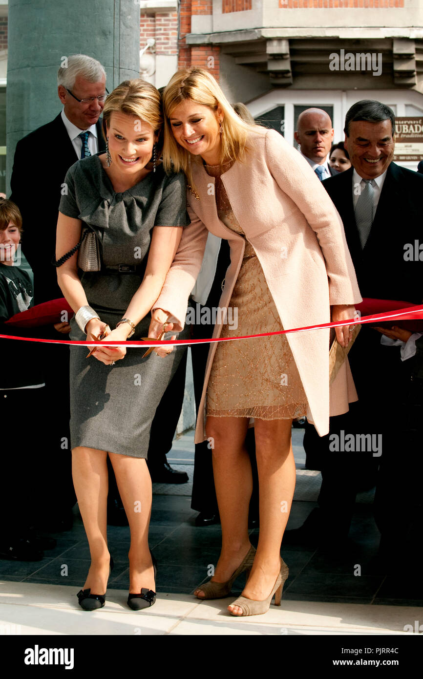 Official opening of the M Museum in Leuven by Princess Maxima and ...