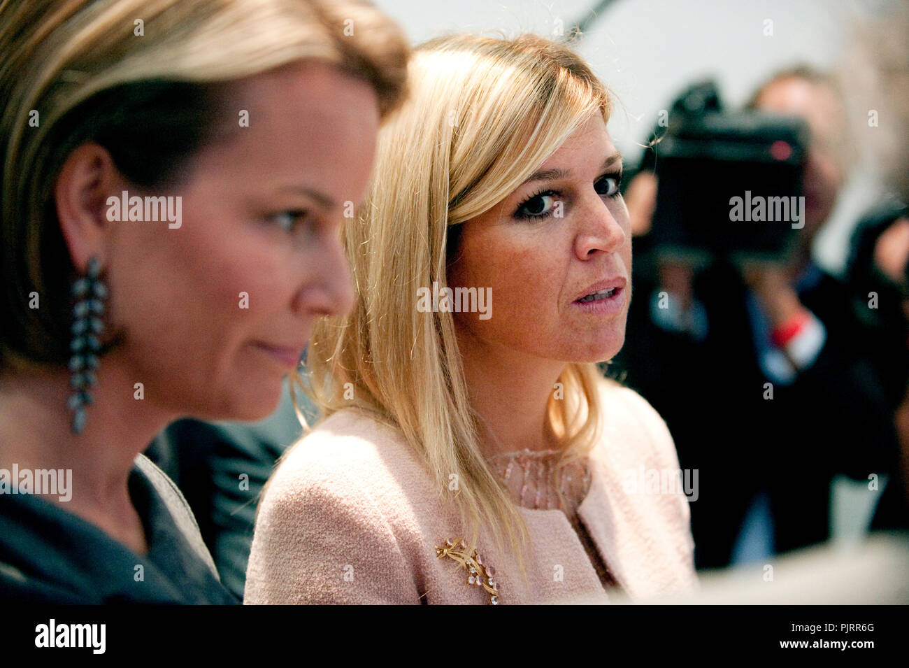 Official opening of the M Museum in Leuven by Princess Maxima and ...