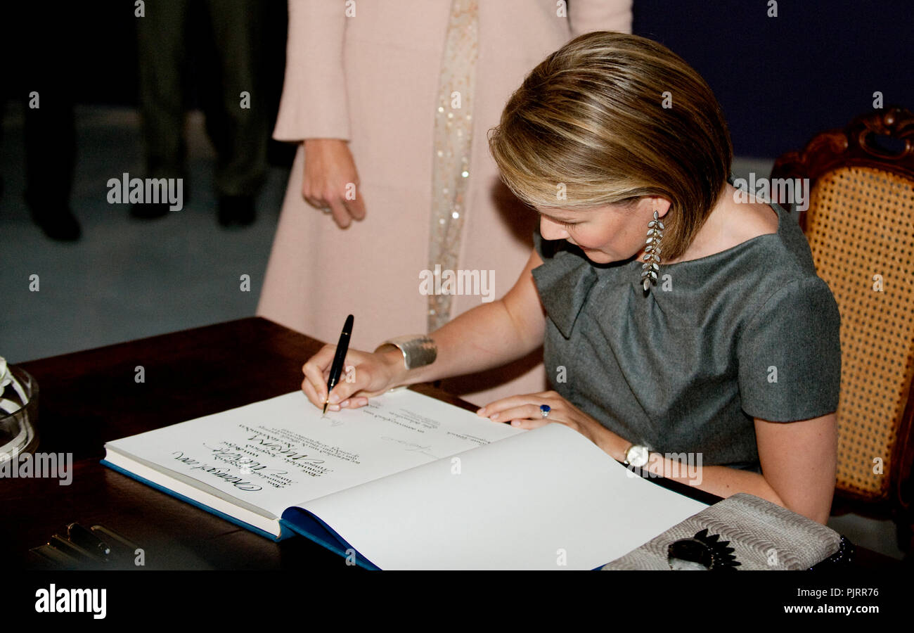 Official opening of the M Museum in Leuven by Princess Maxima and ...