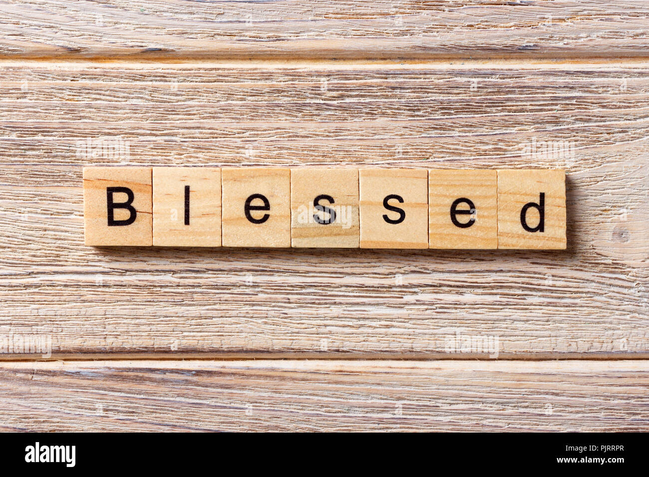 Word blessed hi-res stock photography and images - Alamy