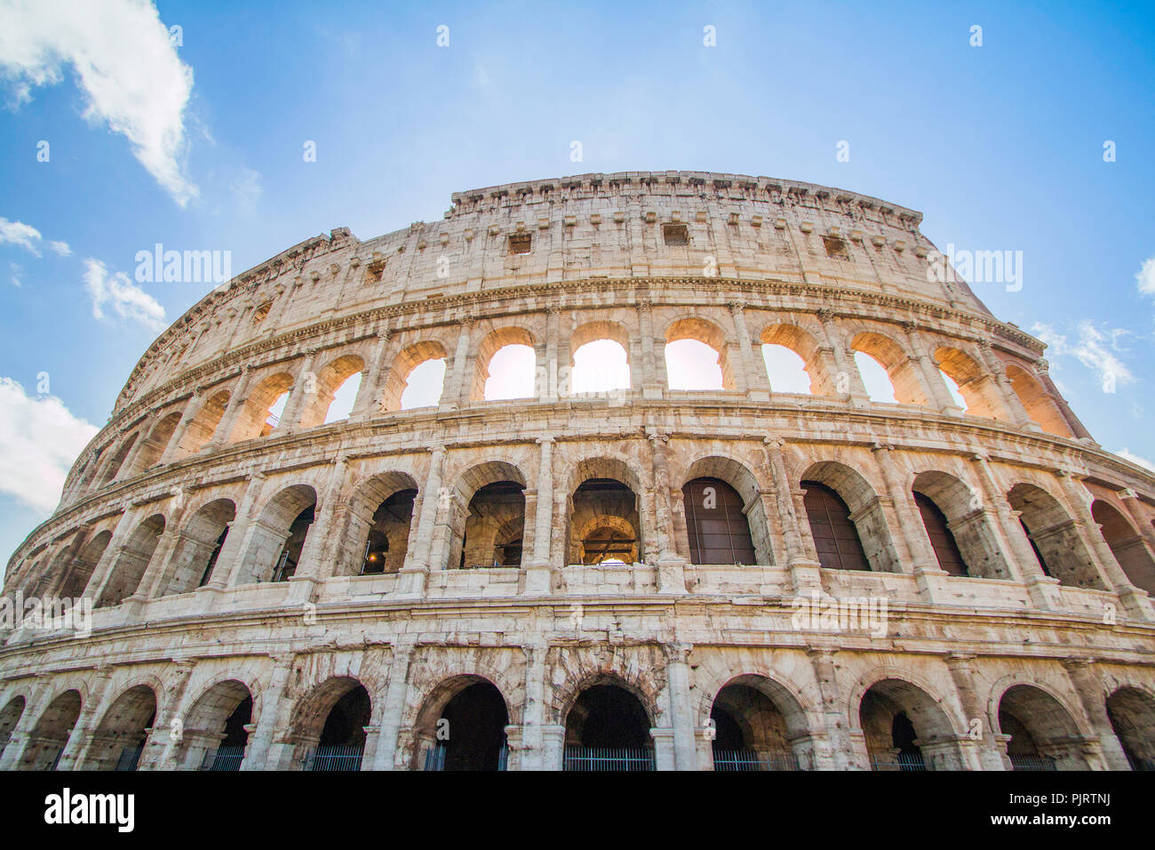 Flavian amphitheater rome hi-res stock photography and images - Alamy