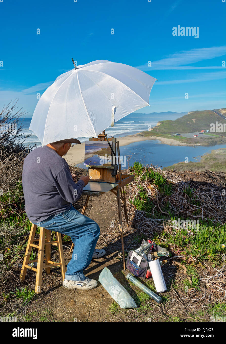 California painter hi-res stock photography and images - Alamy