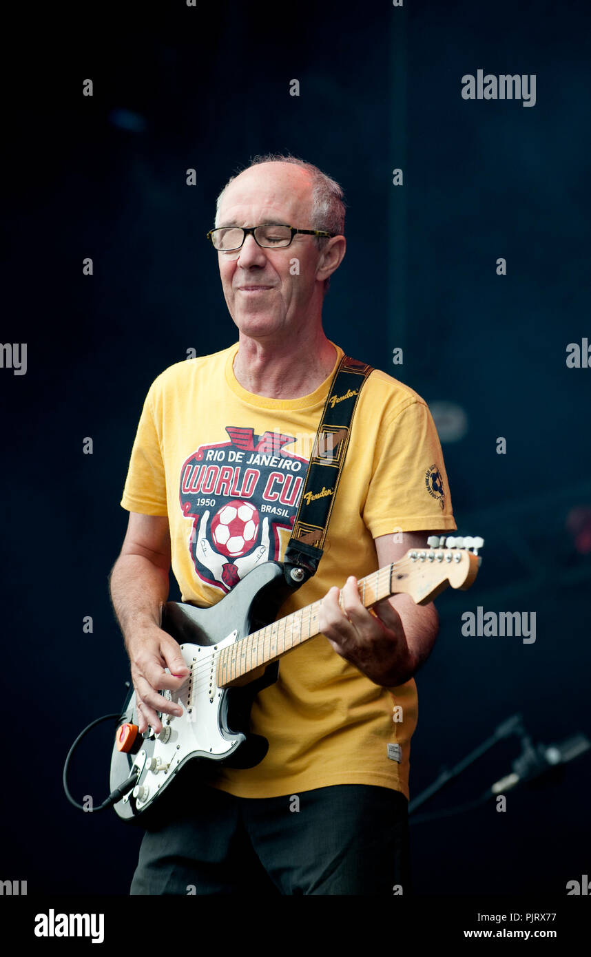 Flemish singer Raymond van het Groenewoud at the Suikerrock festival in ...