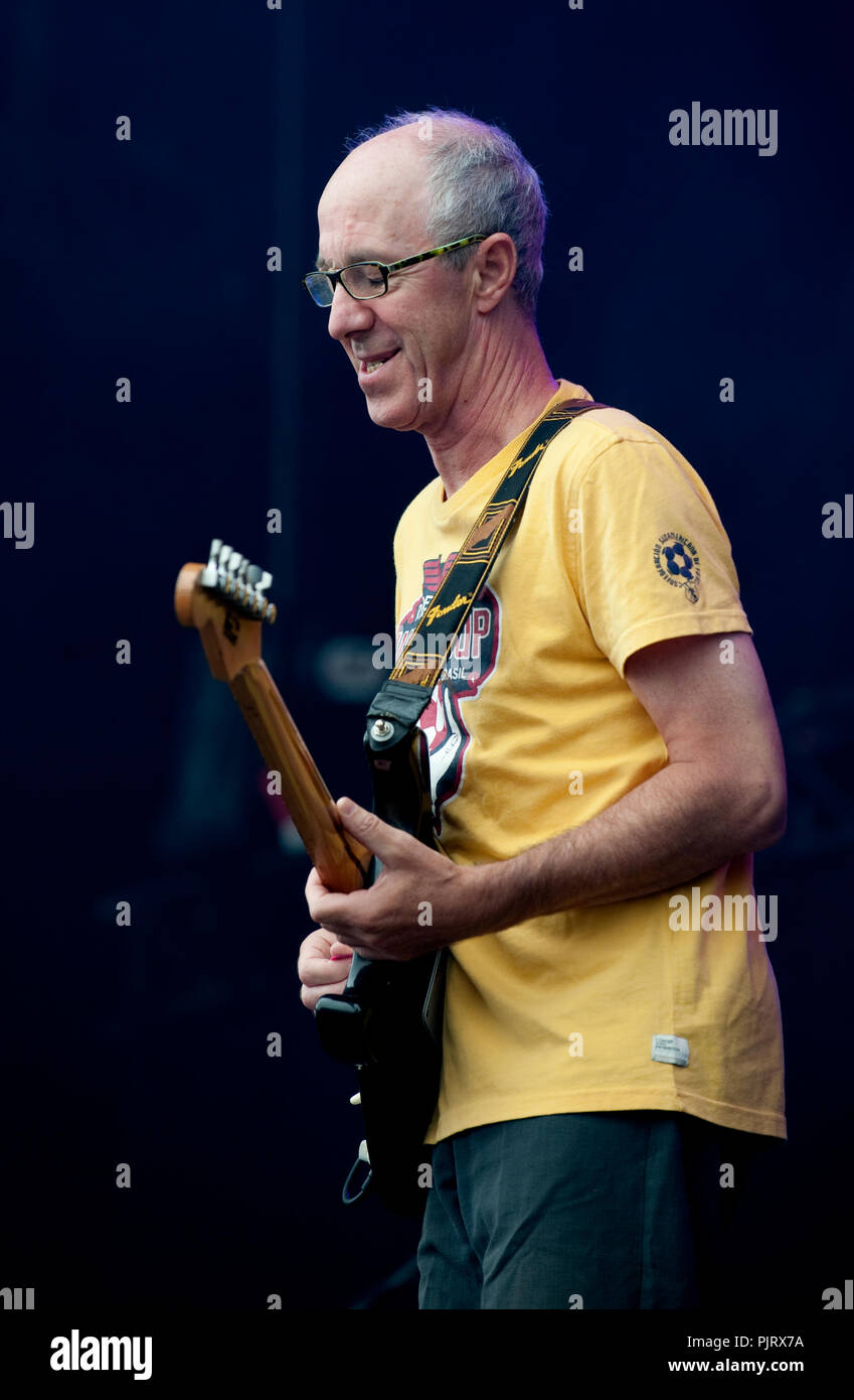 Flemish singer Raymond van het Groenewoud at the Suikerrock festival in ...