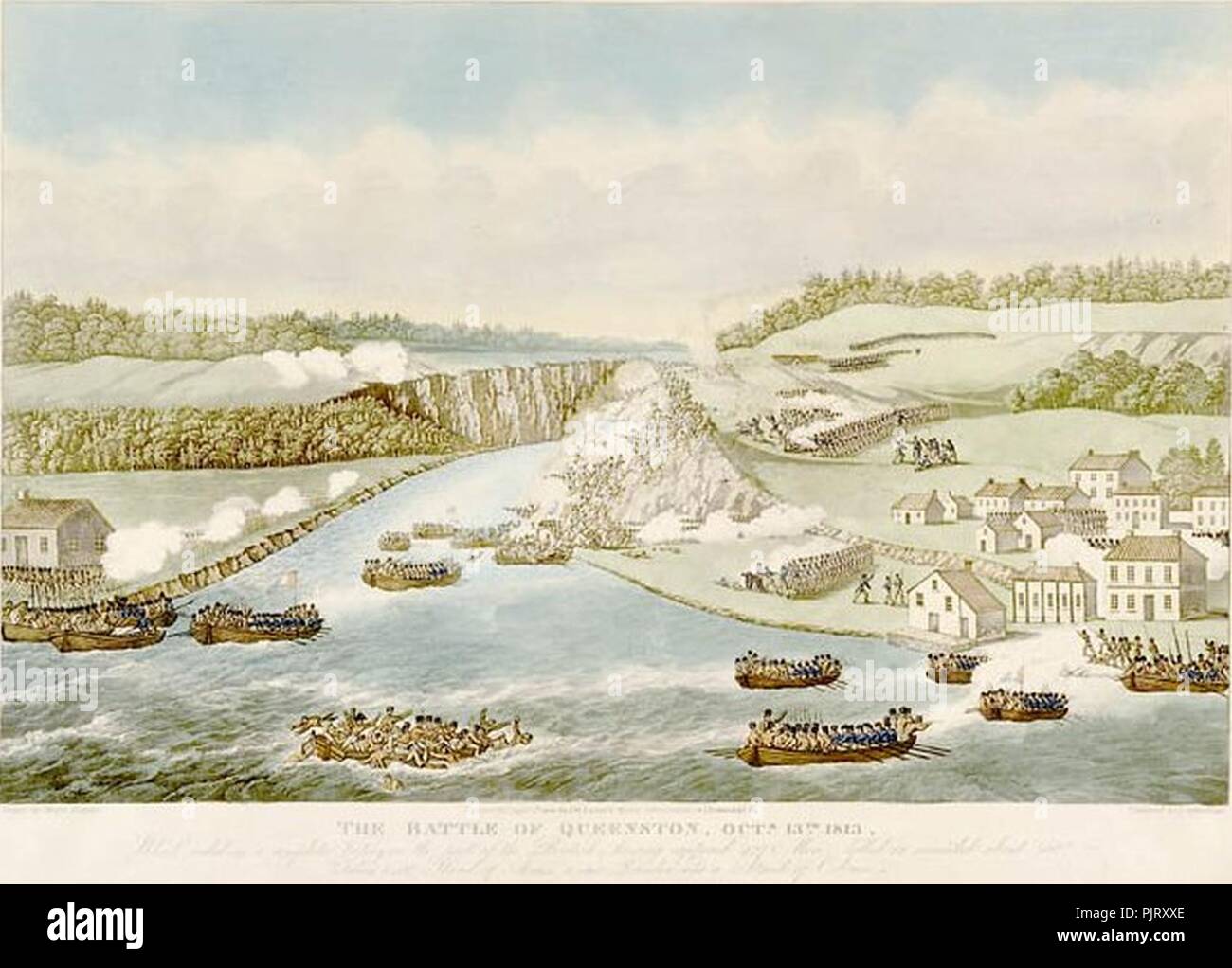 Battle of Queenston Heights Stock Photo - Alamy