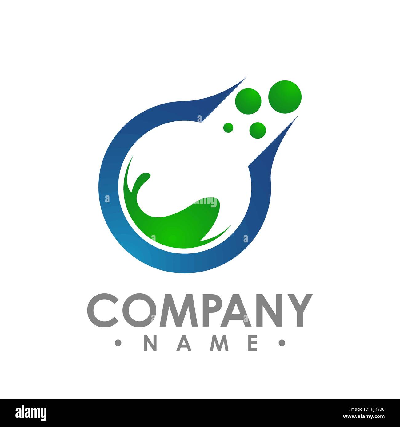 Logo and business card template for creative studio, Medical, Chemical ...