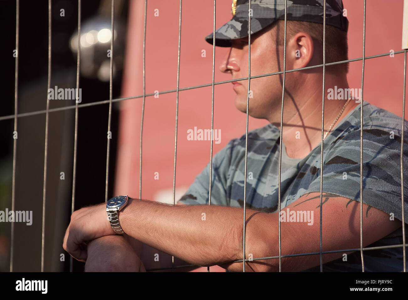 Russian policeman hi-res stock photography and images - Alamy