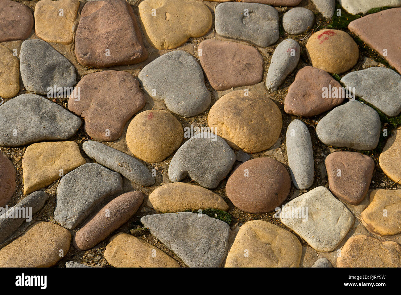 Stone sidewalk texture pattern close-up background image Stock Photo ...