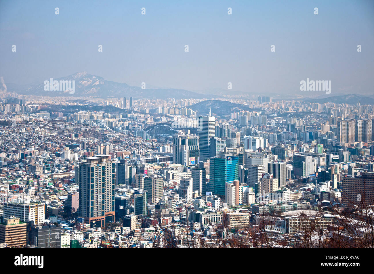 Urban sprawl aerial asia hi-res stock photography and images - Alamy