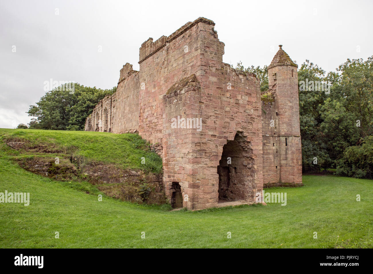 Spofforth Castle, North Yorkshire, England Stock Photo - Alamy