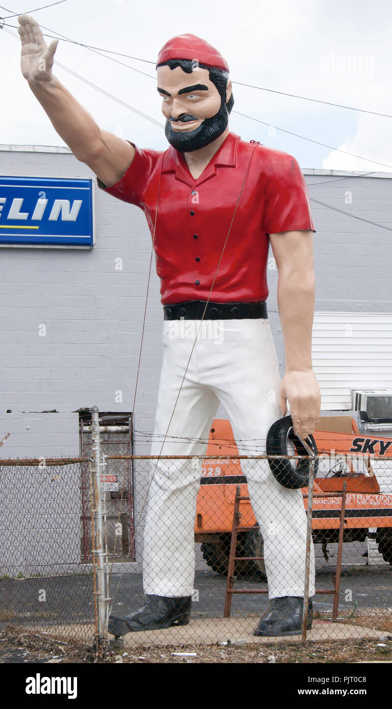 Muffler man series hi-res stock photography and images - Alamy