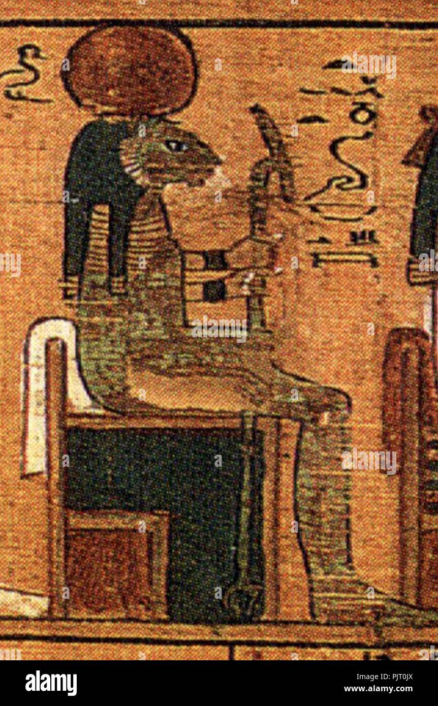 BD Weighing of the Heart - Tefnut Stock Photo - Alamy