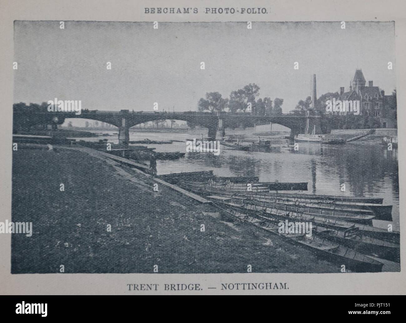 Trent bridge nottingham history hi-res stock photography and images - Alamy
