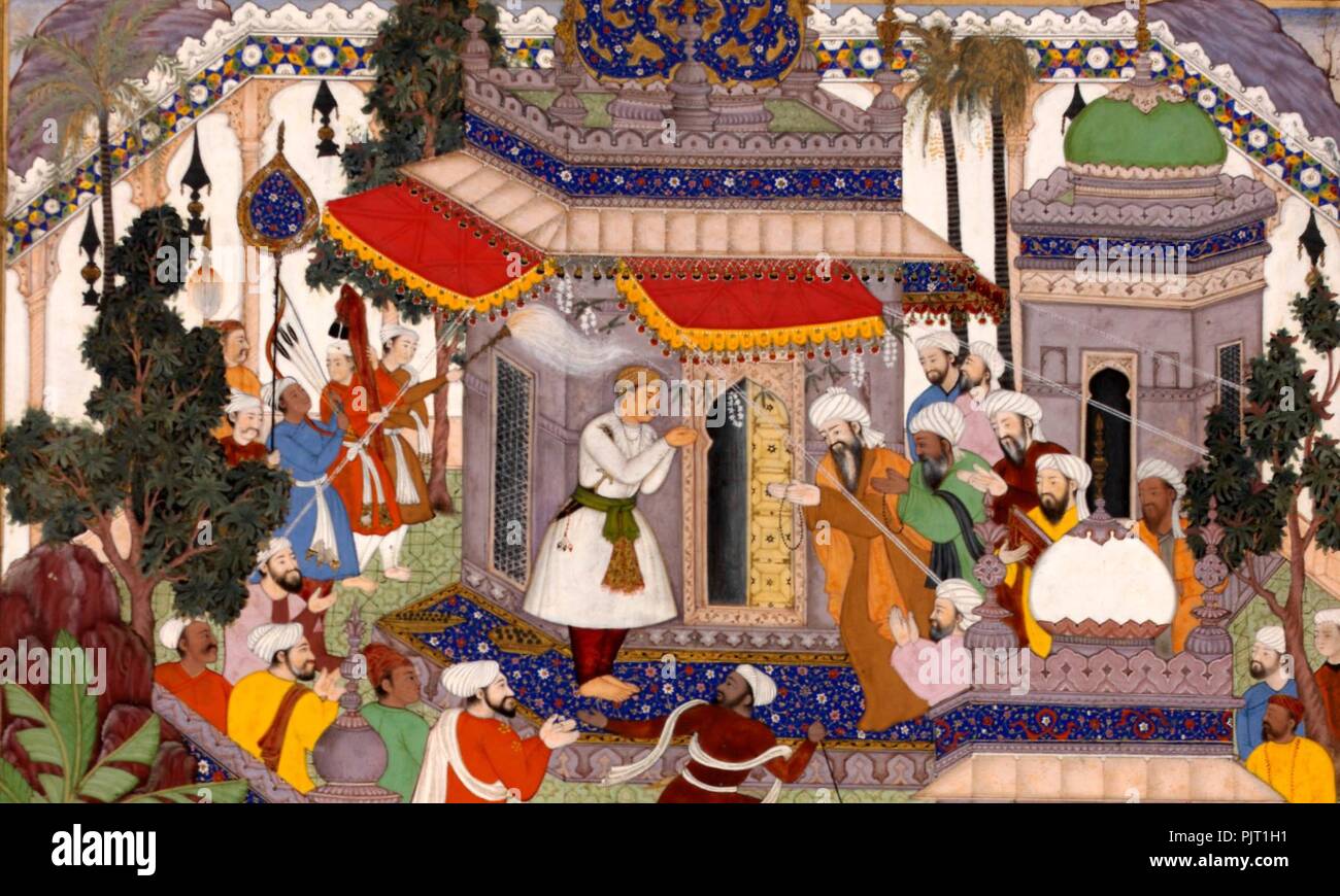 Basawan - Akbar visits the tomb of Khwajah Mu'in ad-Din Chishti at ...