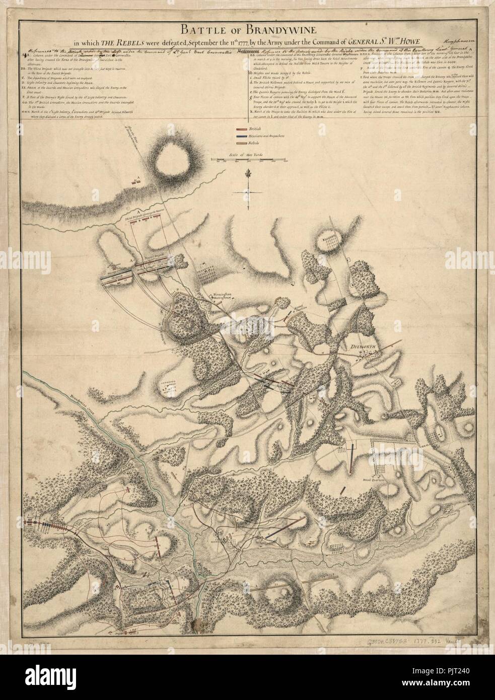 Battle of brandywine hi-res stock photography and images - Alamy