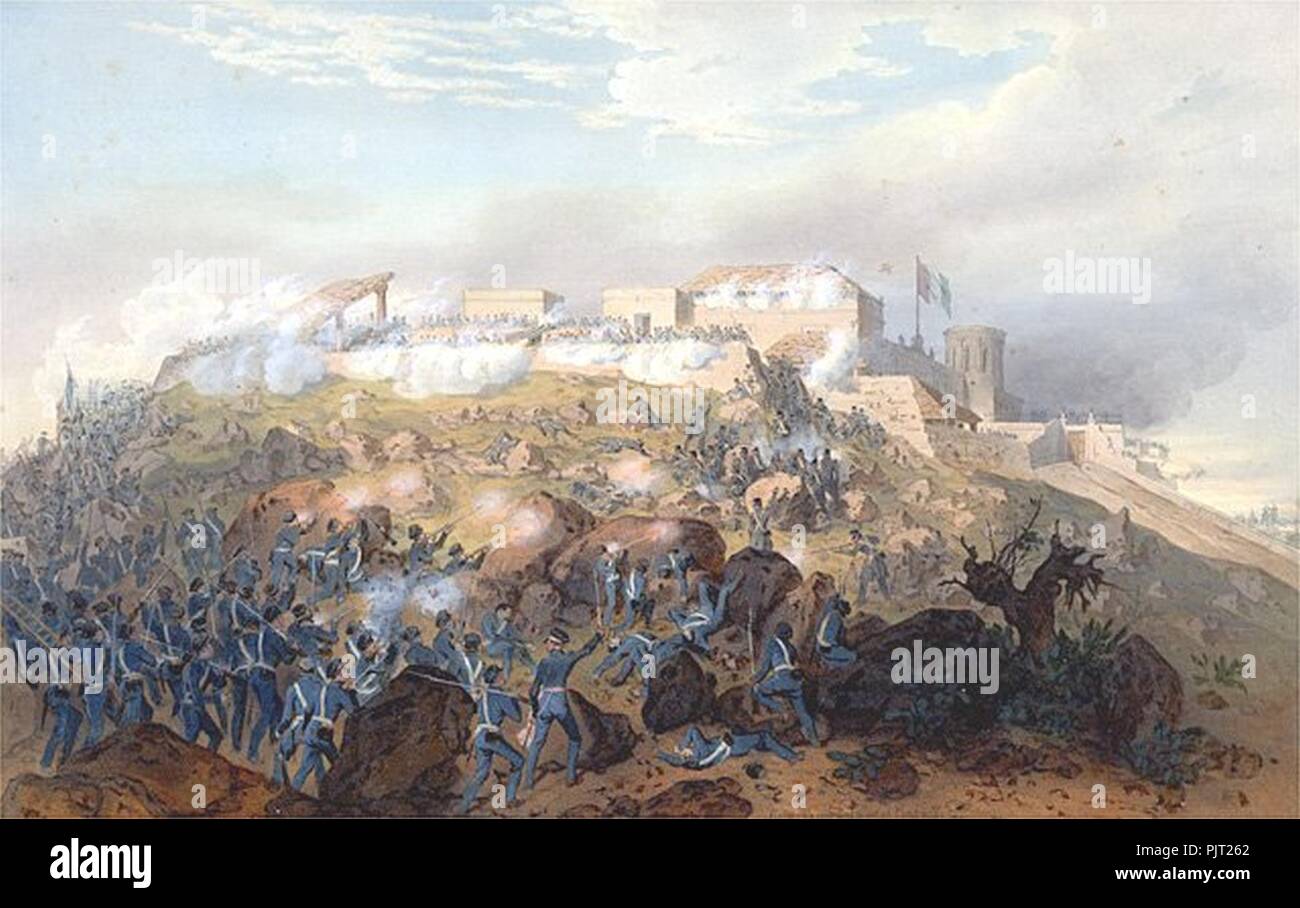 Battle of Chapultepec Stock Photo - Alamy