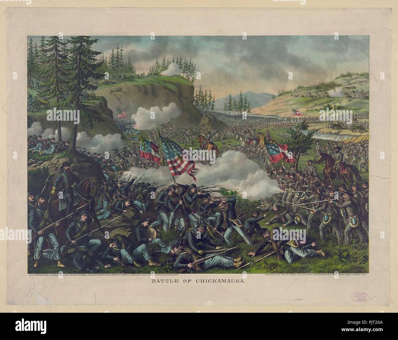 Battle of chickamauga hi-res stock photography and images - Alamy