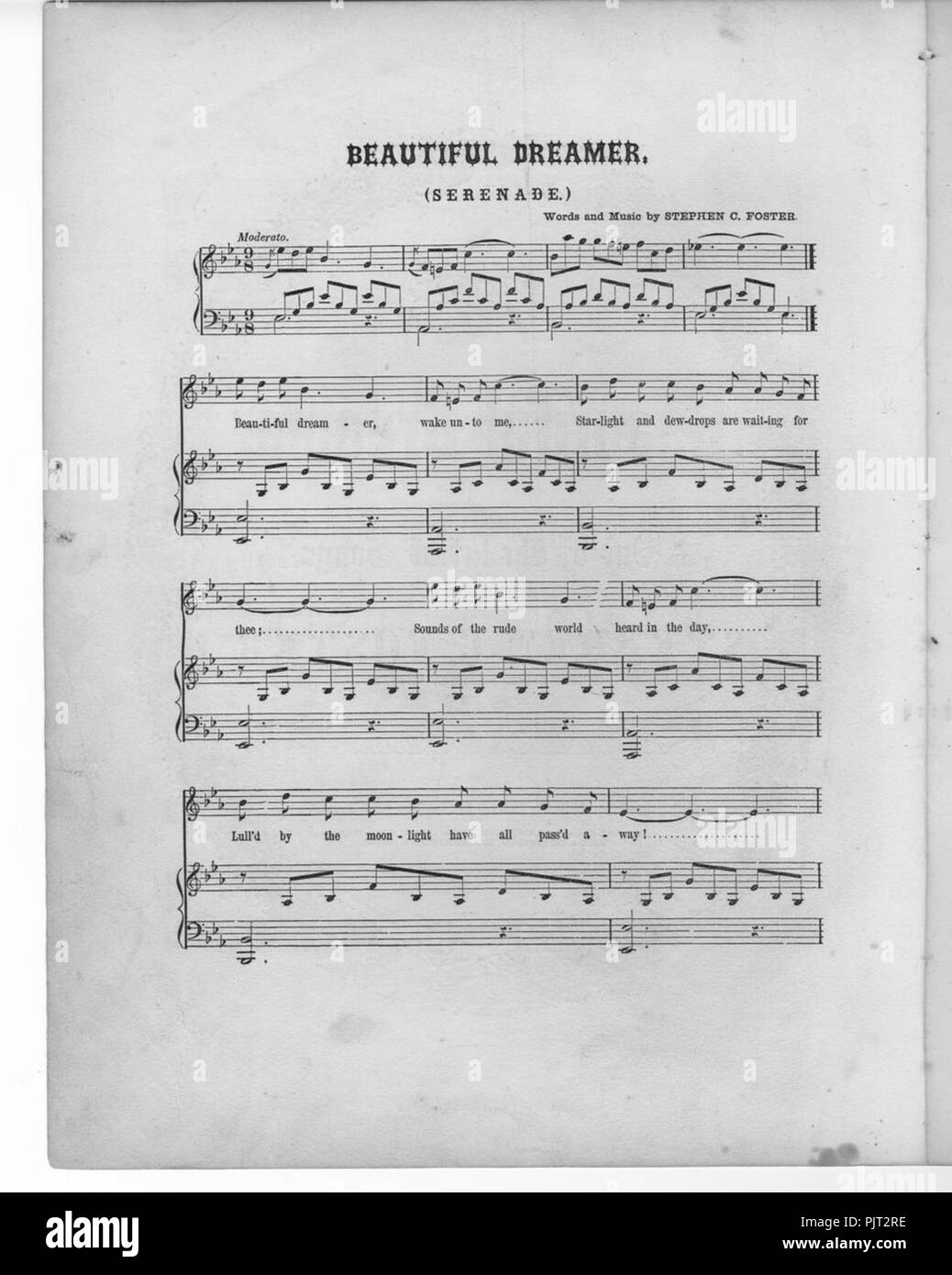 Beautiful Dreamer 2 Stock Photo - Alamy