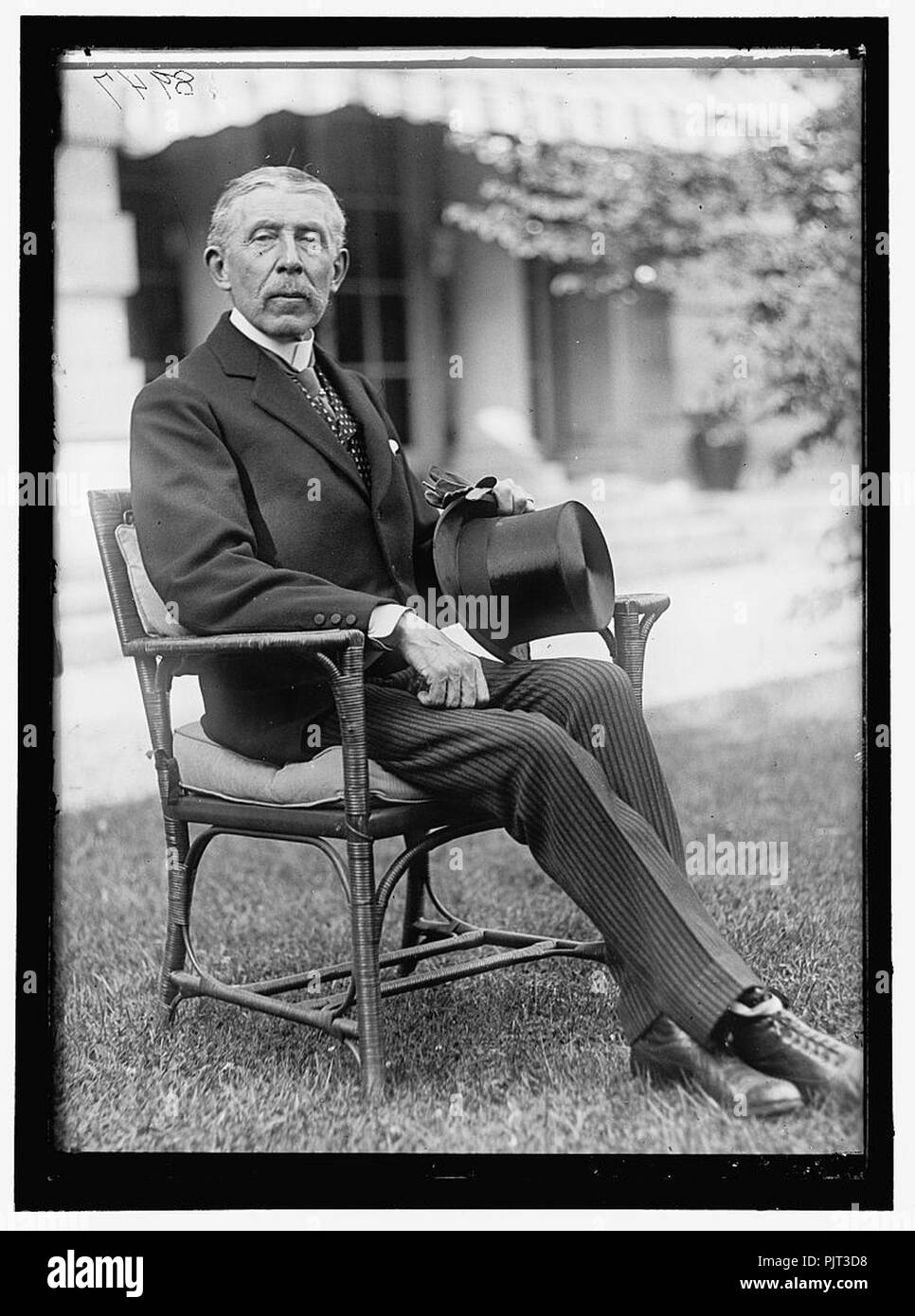 BELGIAN MISSION TO U.S. BARON LUDOVIC MONCHEUR, HEAD OF MISSION Stock ...