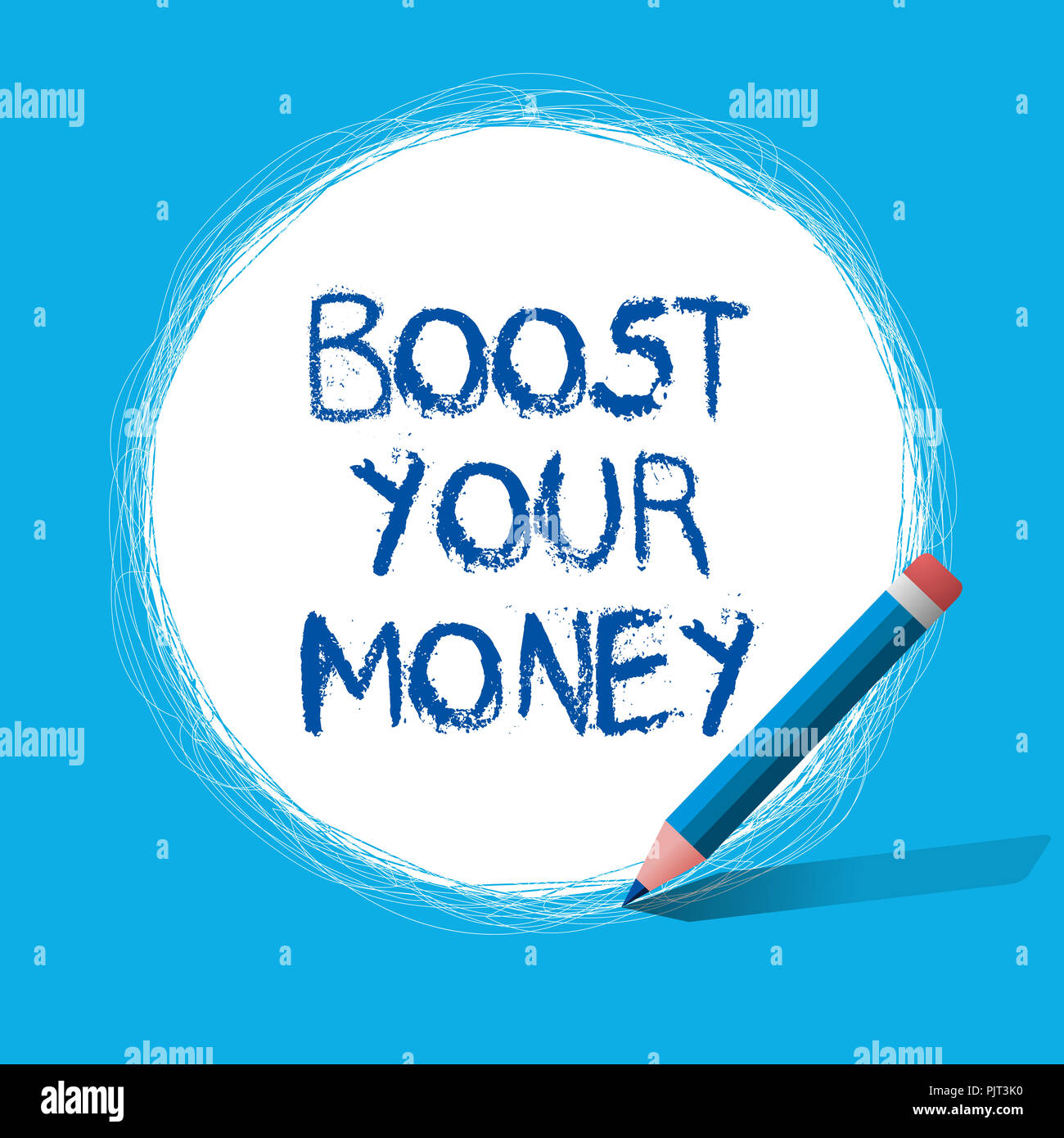 Text sign showing Boost Your Money. Conceptual photo increase your bank ...