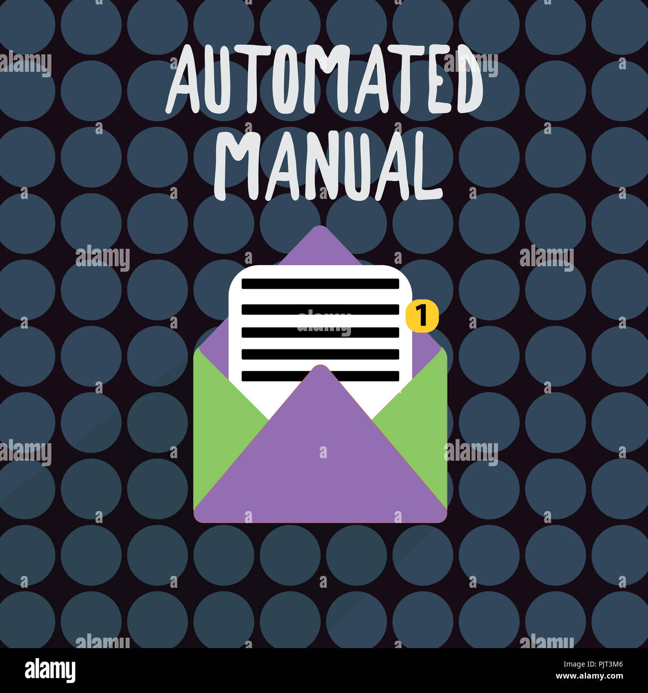 Text sign showing Automated Manual. Conceptual photo as trigger shift ...