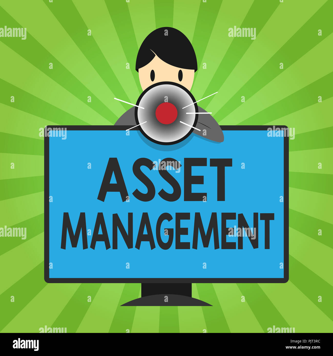 Handwriting text writing Asset Management. Concept meaning systematic ...