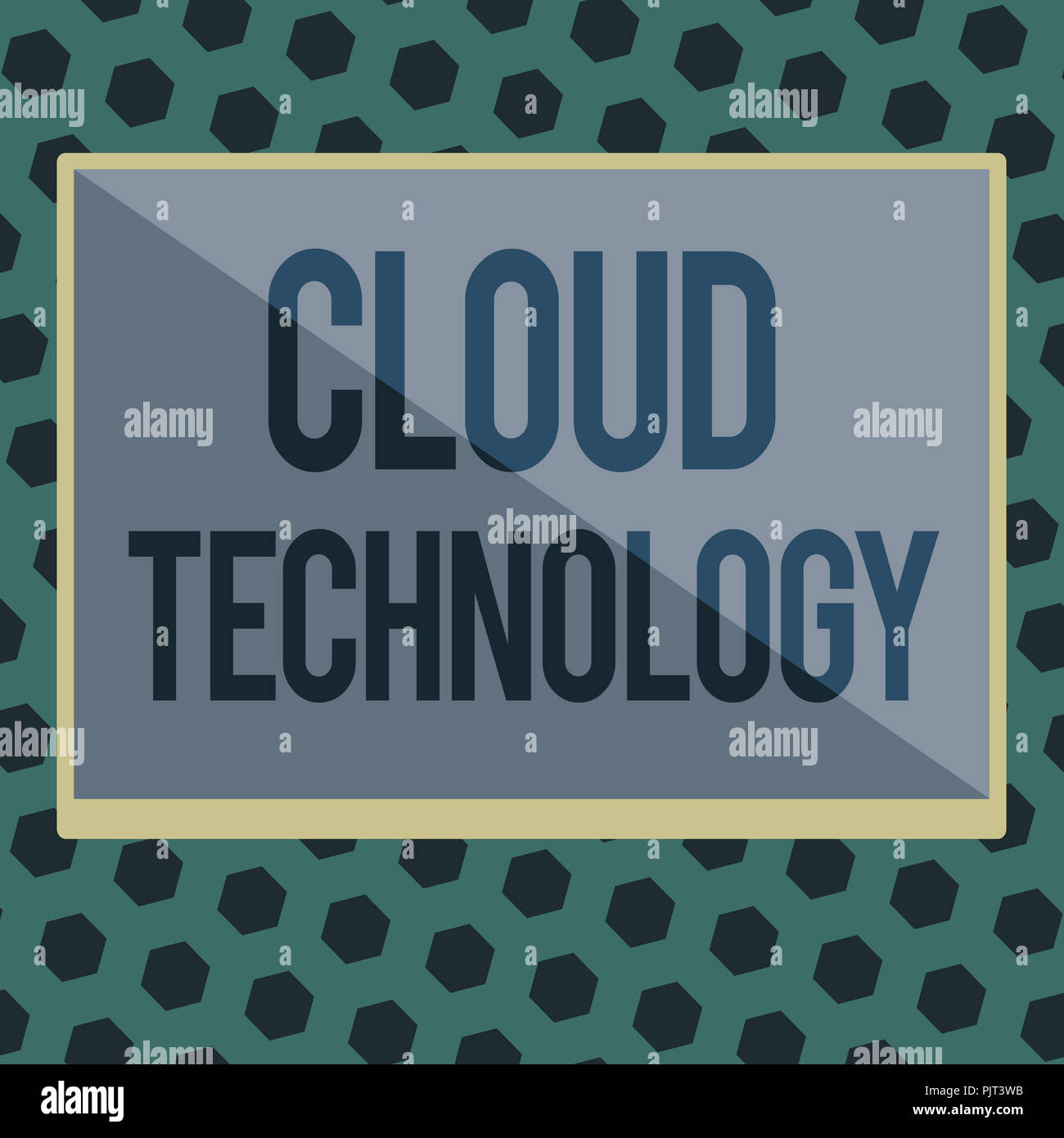 Word writing text Cloud Technology. Business concept for storing and ...