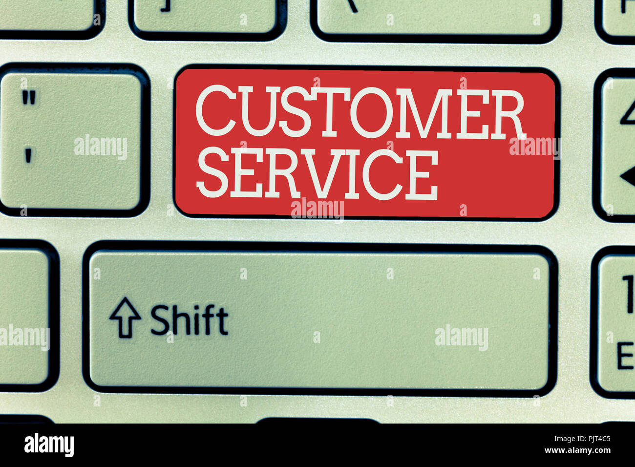 Word writing text Customer Service. Business concept for process of ...