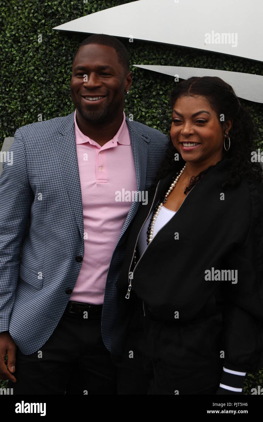 Taraj Henson Kelvin Hayden US Open Tennis 9-8-2018 Photo by John ...