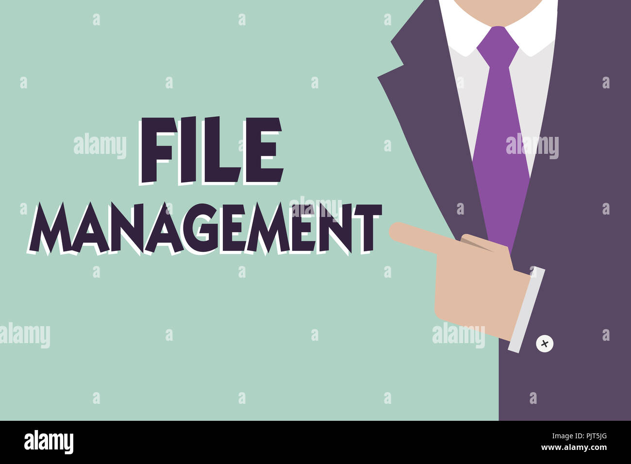 Text sign showing File Management. Conceptual photo computer program ...