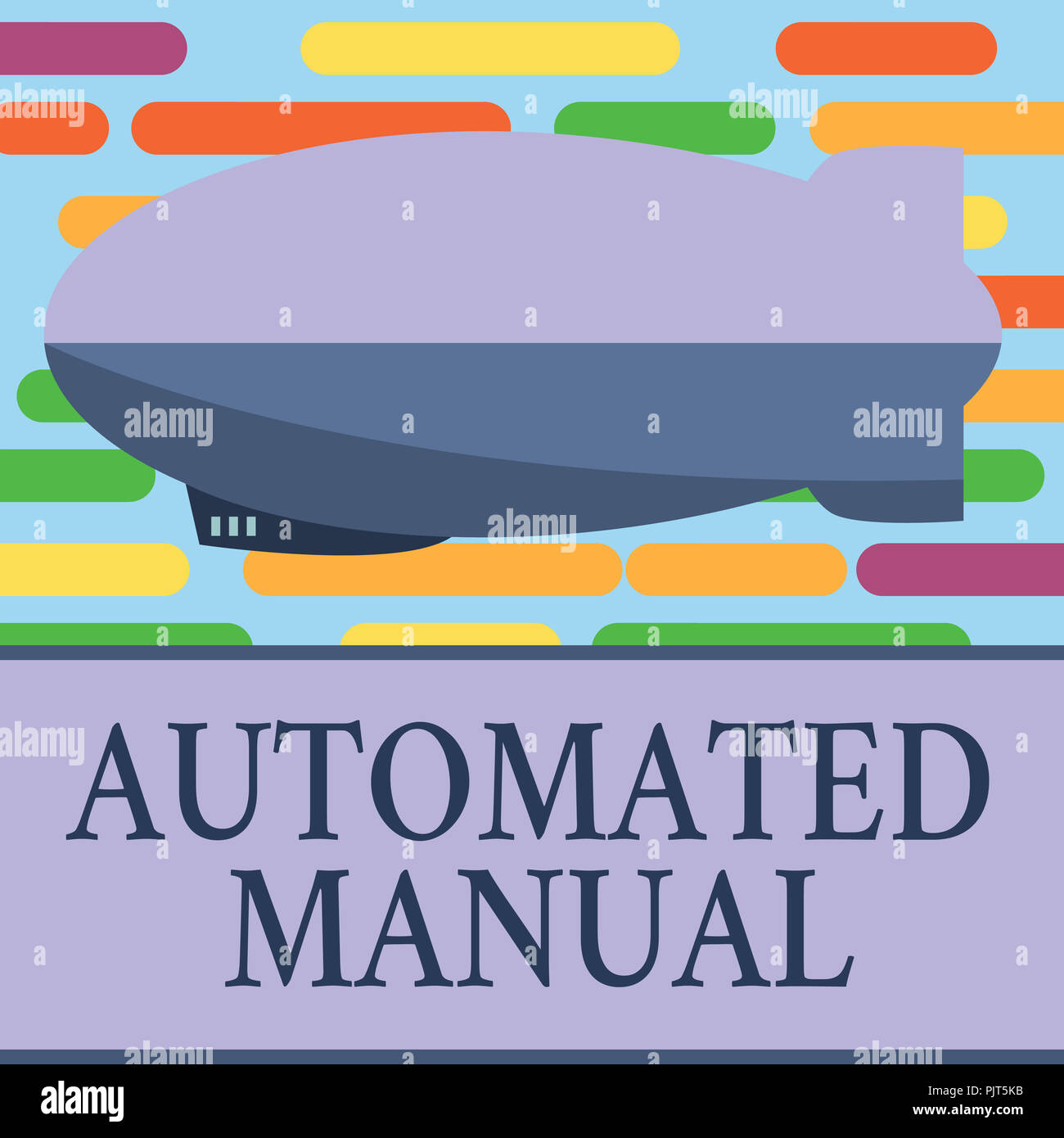 Text sign showing Automated Manual. Conceptual photo as trigger shift ...