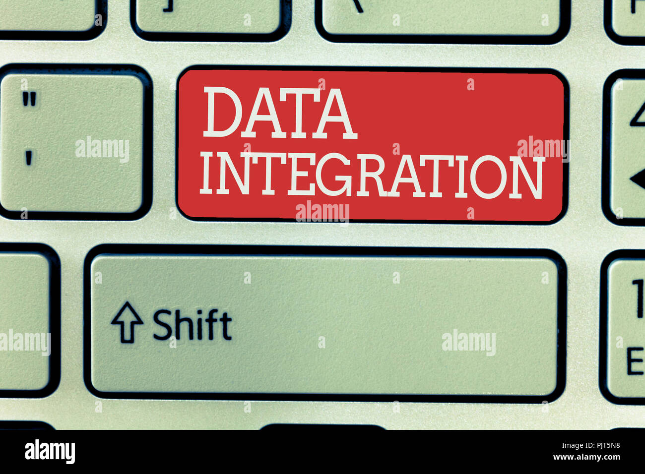 Word writing text Data Integration. Business concept for combination of ...