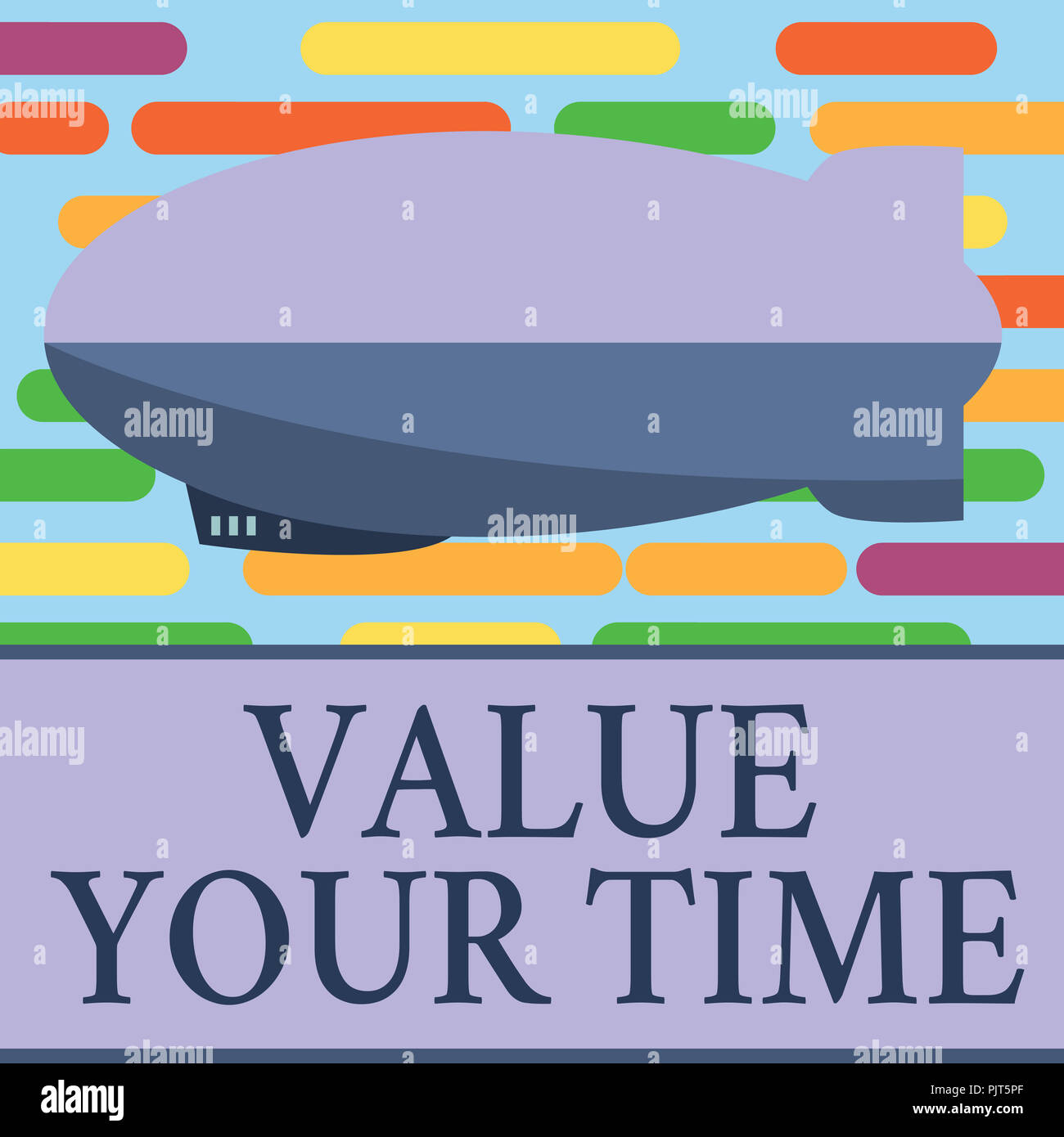 Text sign showing Value Your Time. Conceptual photo asking someone to ...