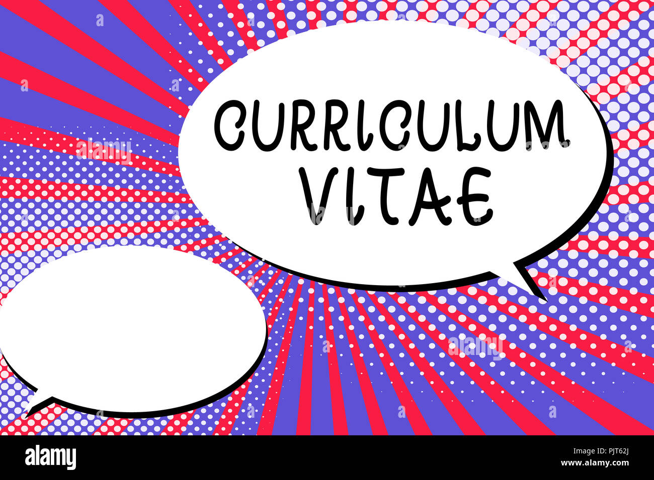 Word writing text Curriculum Vitae. Business concept for overview of ...