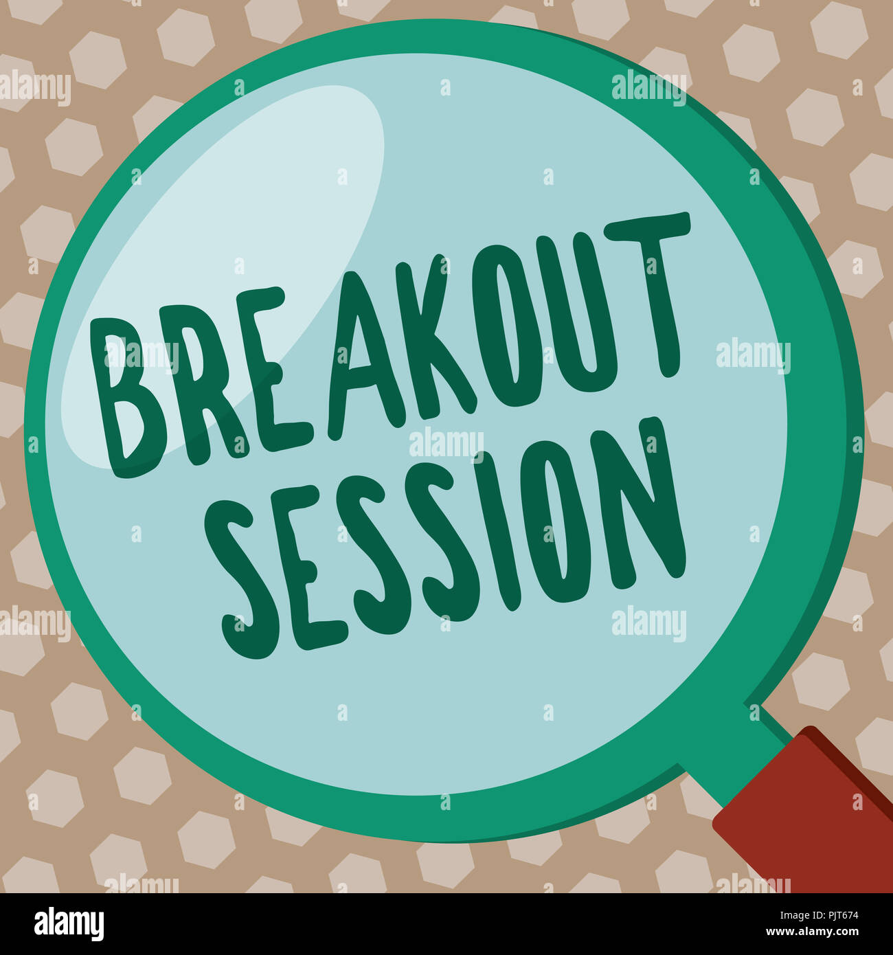 Word writing text Breakout Session. Business concept for workshop ...